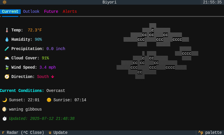 Biyori: Terminal Weather With Radar - Dark Artistry